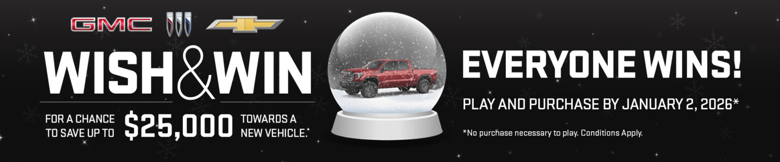 Wish And Win - Capital GMC Buick Regina
